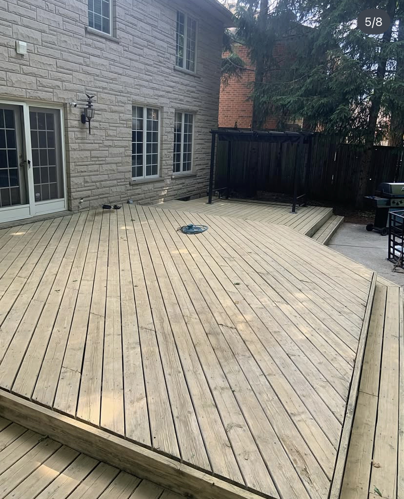Deck Restoration - One Source Home Services